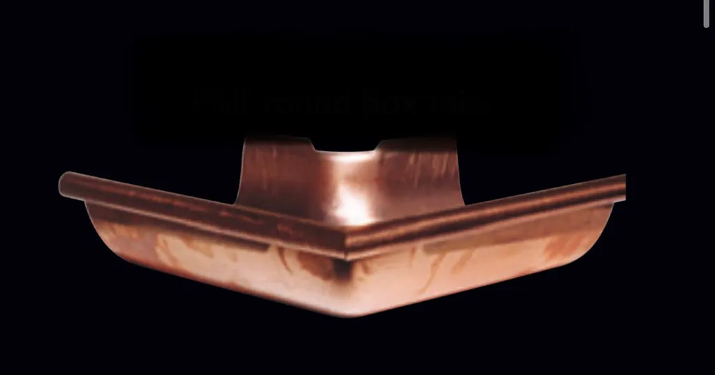 Quarter Round Gutter Miter | Rutland